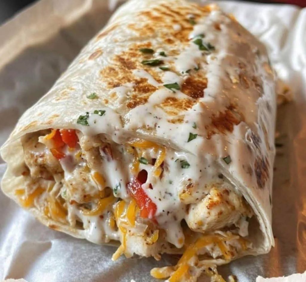 Chicken Bell Pepper Ranch Burritos – My Website