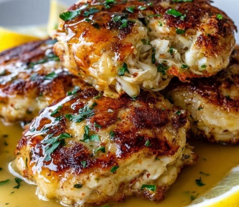 CHEDDAR BAY CRAB CAKES WITH LEMON BUTTER DRIZZLE – My Website