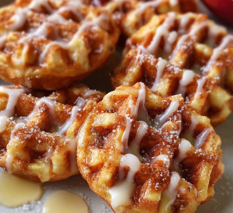 Mini Apple Fritter Waffle Donuts – My Website