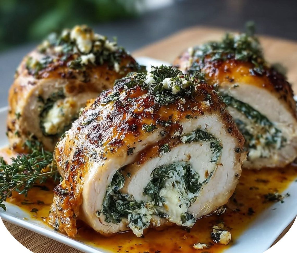 Herbed Ricotta Stuffed Chicken Rolls – My Website
