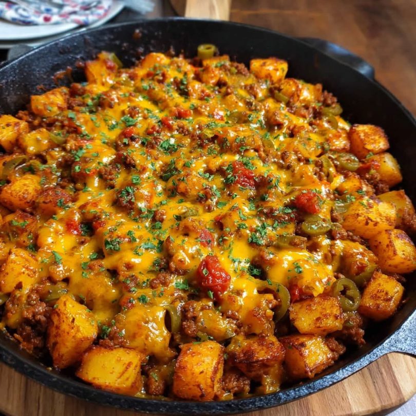 Chili Cheese Potato Skillet – My Website