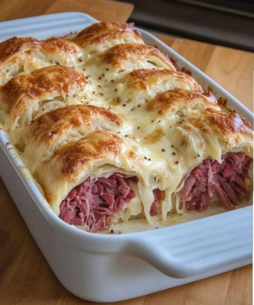 Crescent Reuben Bake – My Website